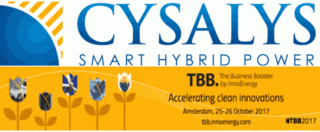 CYSALYS AU TBB 2017 BY INNOENERGY - TETRADIS POWER Solutions